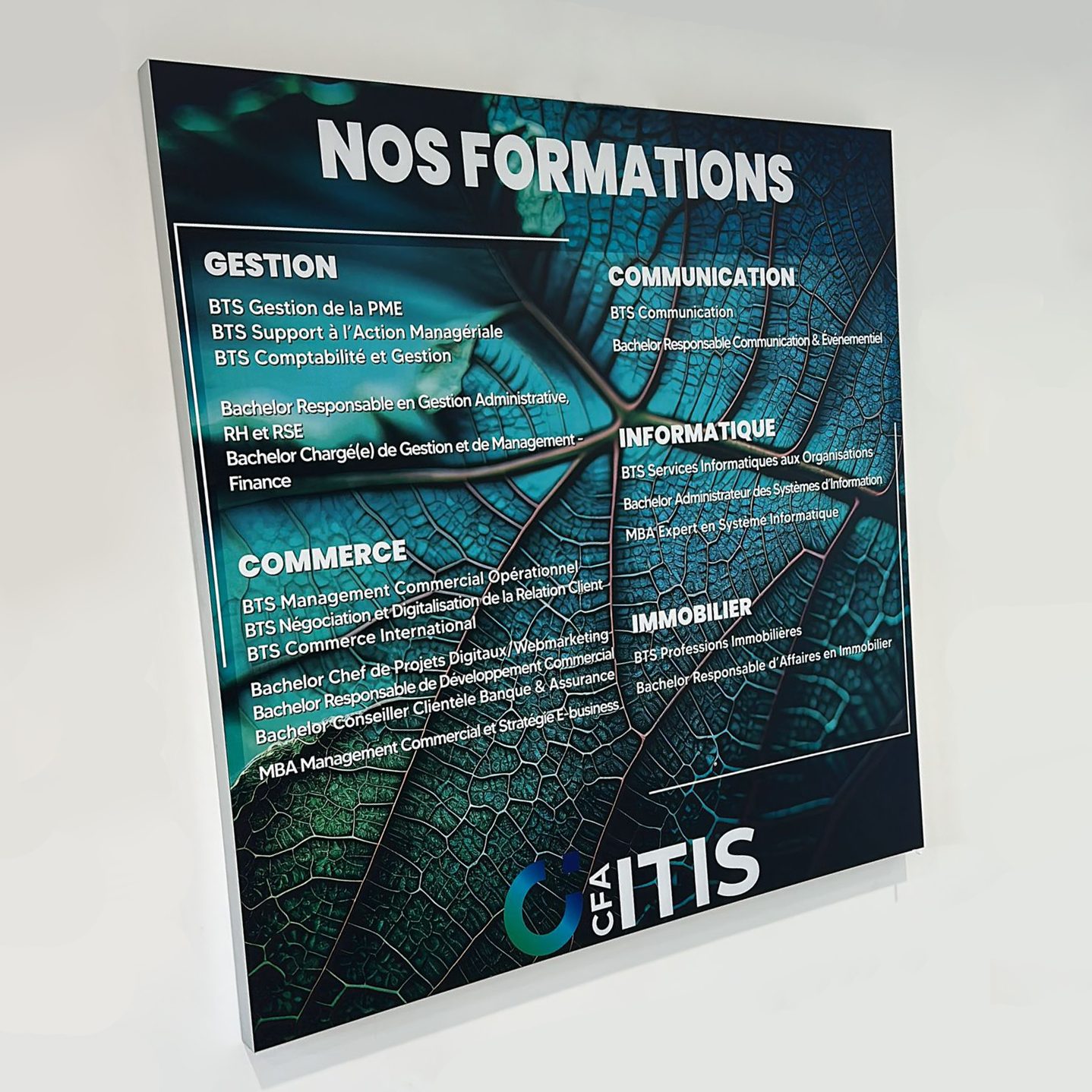 Cadre textile mural – CIDI Groupe